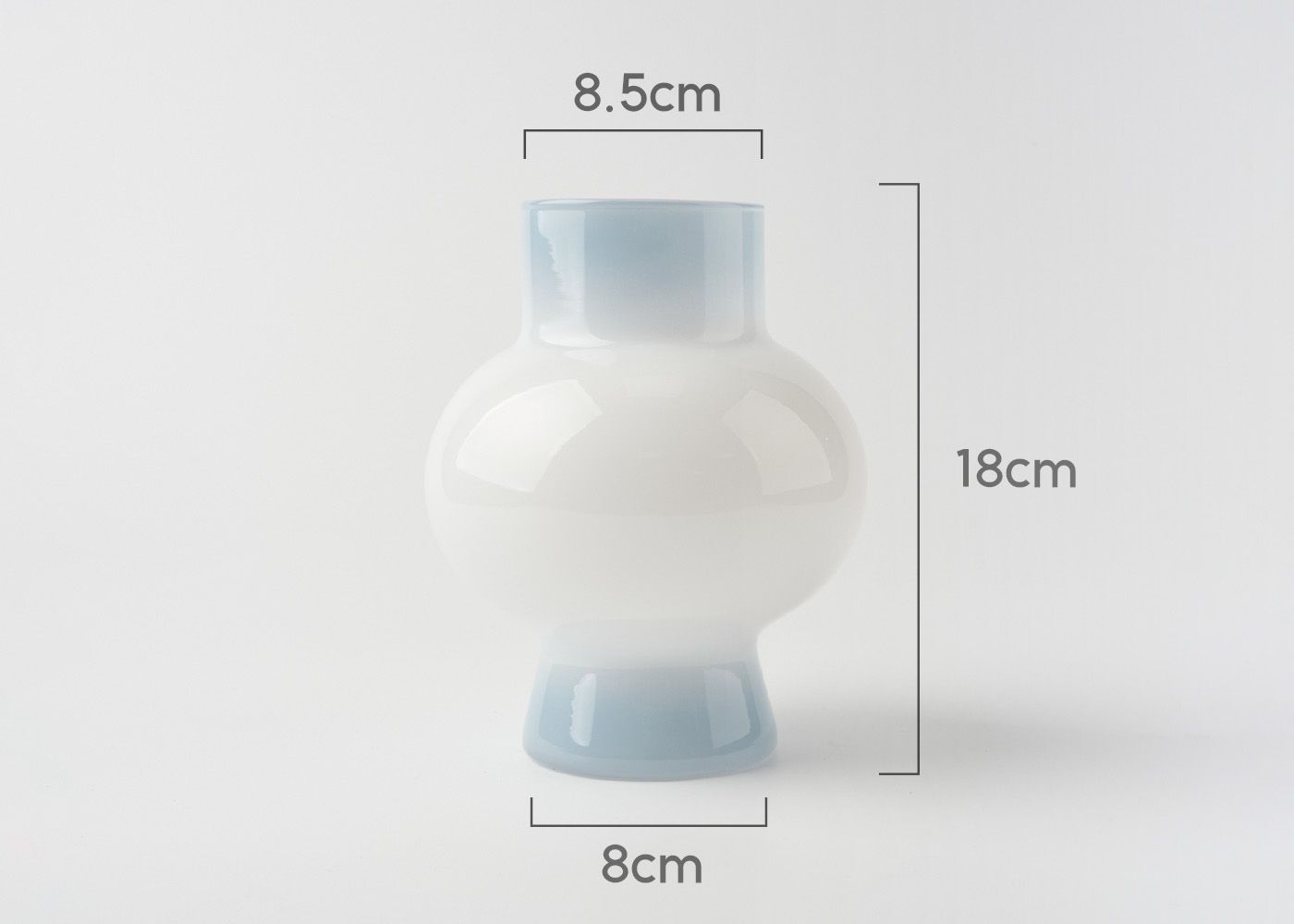 [80's Retro Edition] Ari Blue Vase